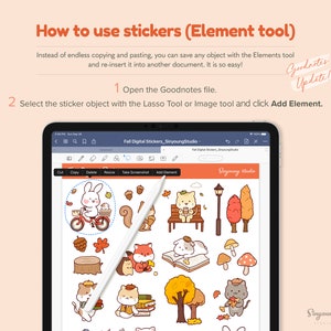 Cute Fall Digital Planner Stickers Hand Drawn Autumn Vibes | Etsy