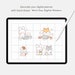 Cute Work Day Stickers for Digital Planner Office Work Goodnotes ...