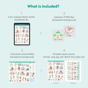 Cute Teacher Digital Planner Stickers, Teach Love Inspire, Goodnotes ...