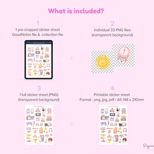Cute Gamer Digital Stickers | Gaming Goodnotes Stickers | Game ...