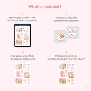 Cute Cherry Blossom Stickers for Digital Planner | Spring Flower ...