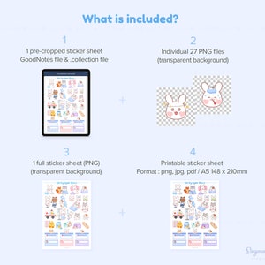 Cute Sick Day Stickers for Digital Planner | Illness Goodnotes Stickers ...