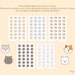 Cute Cat Mood Digital Stickers | Cat Face Emoticon Goodnotes Stickers ...