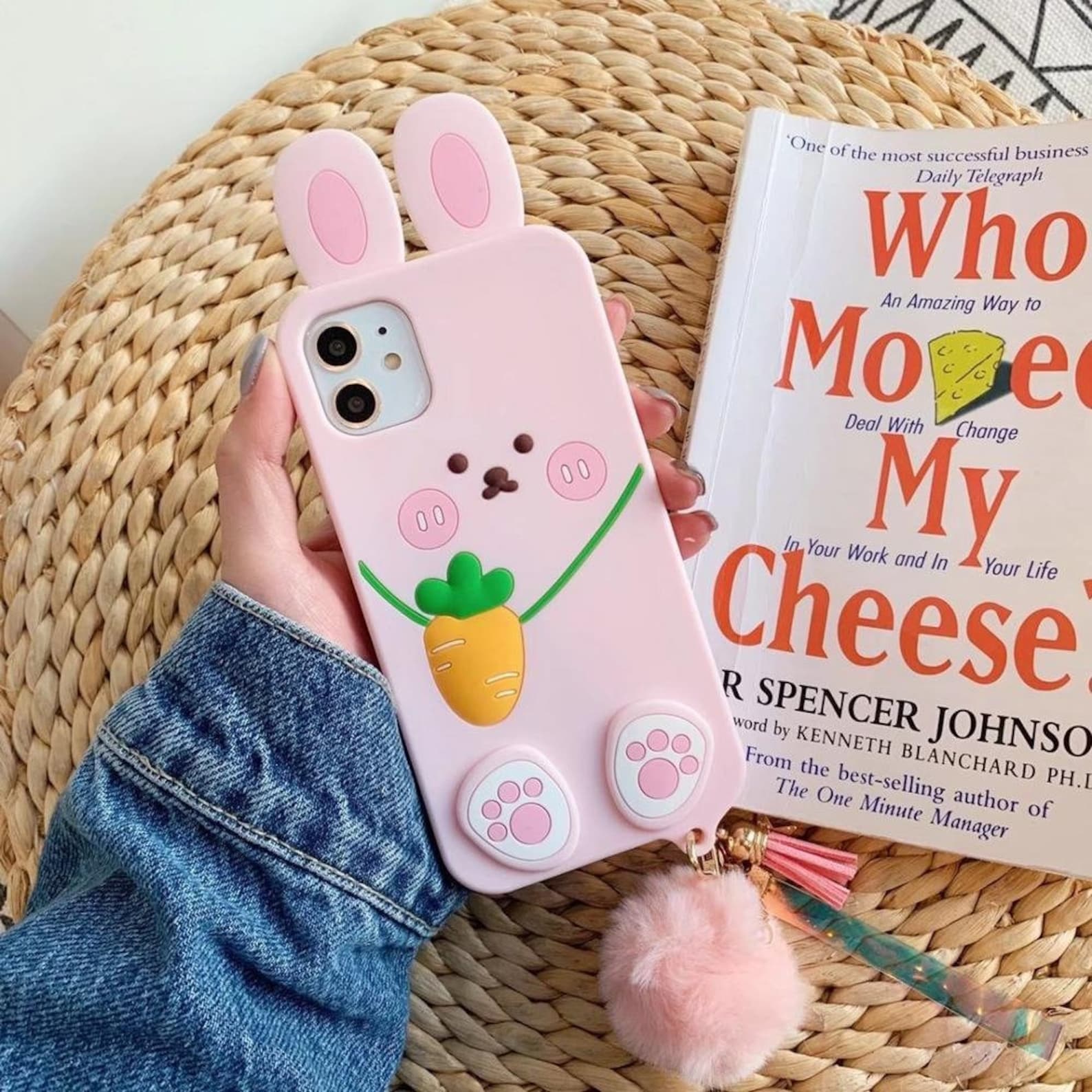 Pink Aesthetic Phone Case Cute Pink Love Heart Girl Gift Soft | Etsy