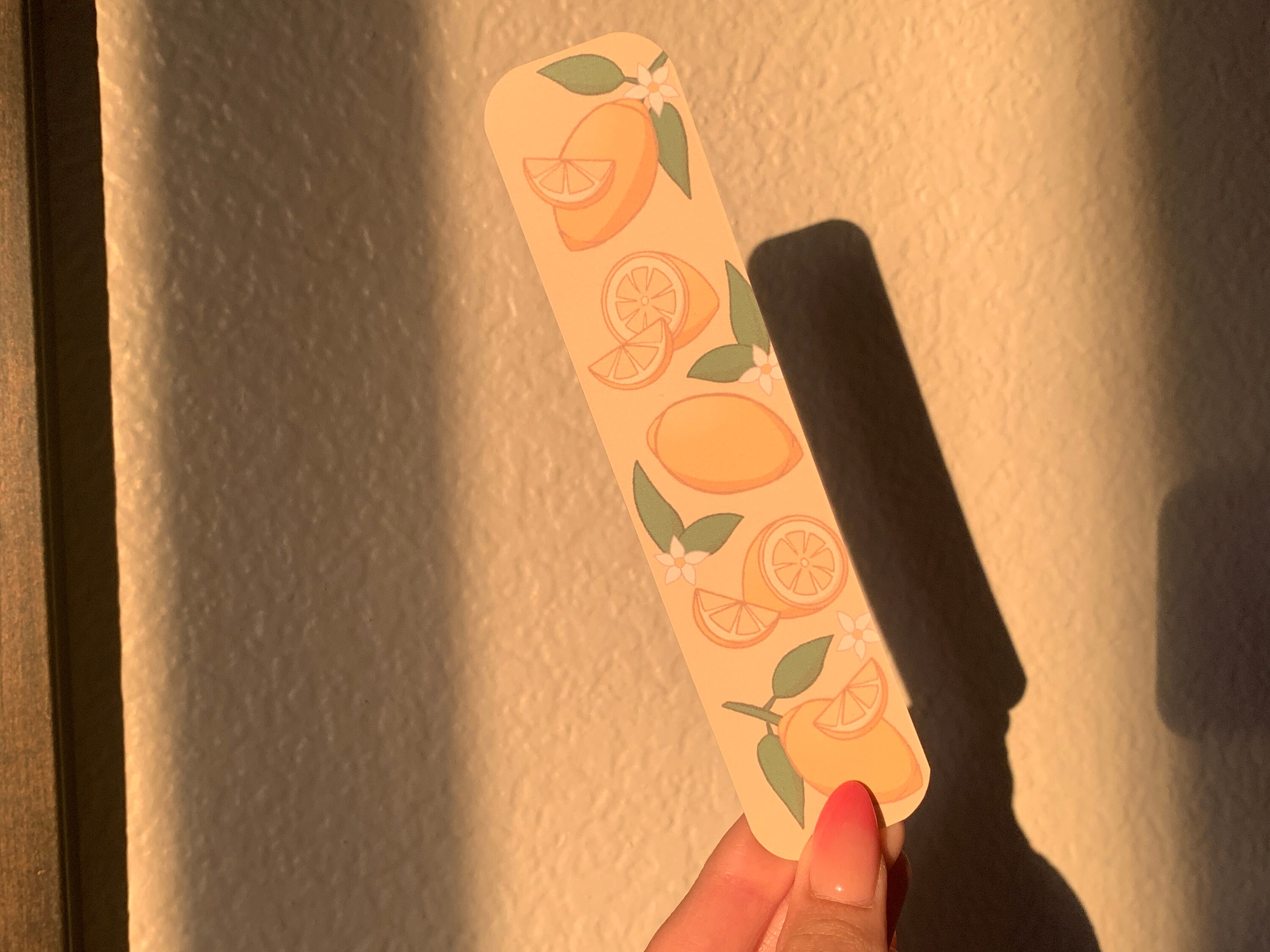 Lemon Bookmarks - Cute Original Lemon Art - Etsy