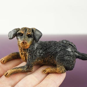 Clay Model of Your Dog. Mini Dog Figurine. Awesome Ornament or Amazing ...