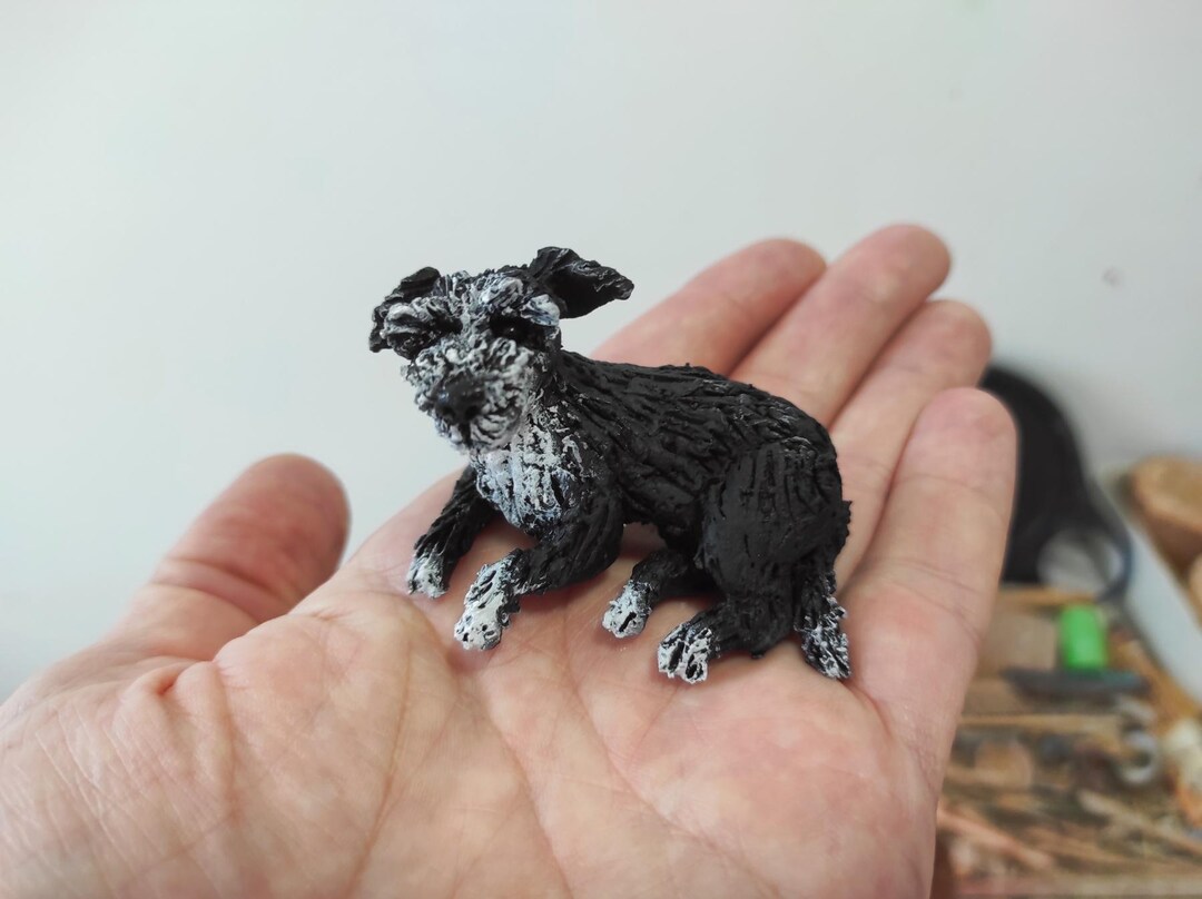 Clay Model of Your Dog. Mini Dog Figurine. Awesome Ornament or Amazing ...