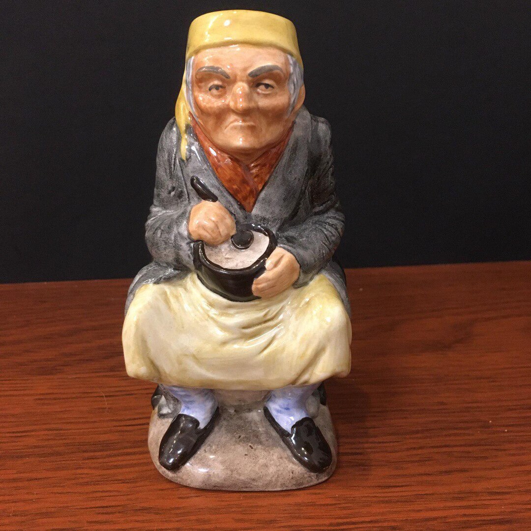 Vintage Charles Dickens Scrooge Toby Jug by Wood & Sons for Franklin ...