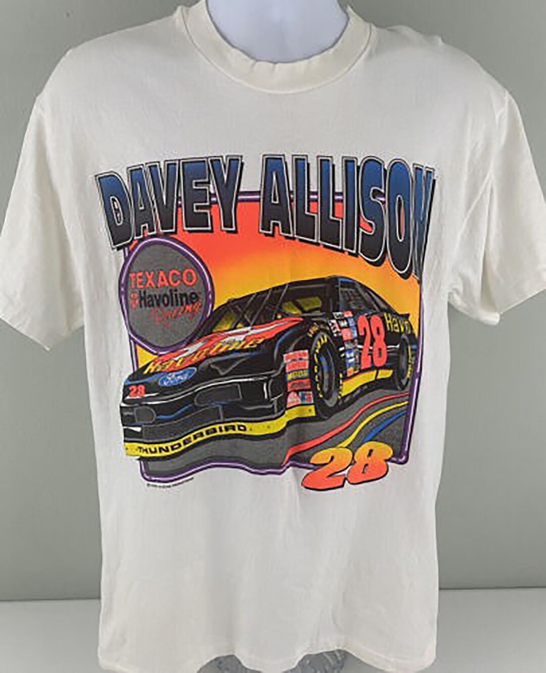 Vintage 1993 Davey Allison Nascar Racing 90s Shirt - Etsy