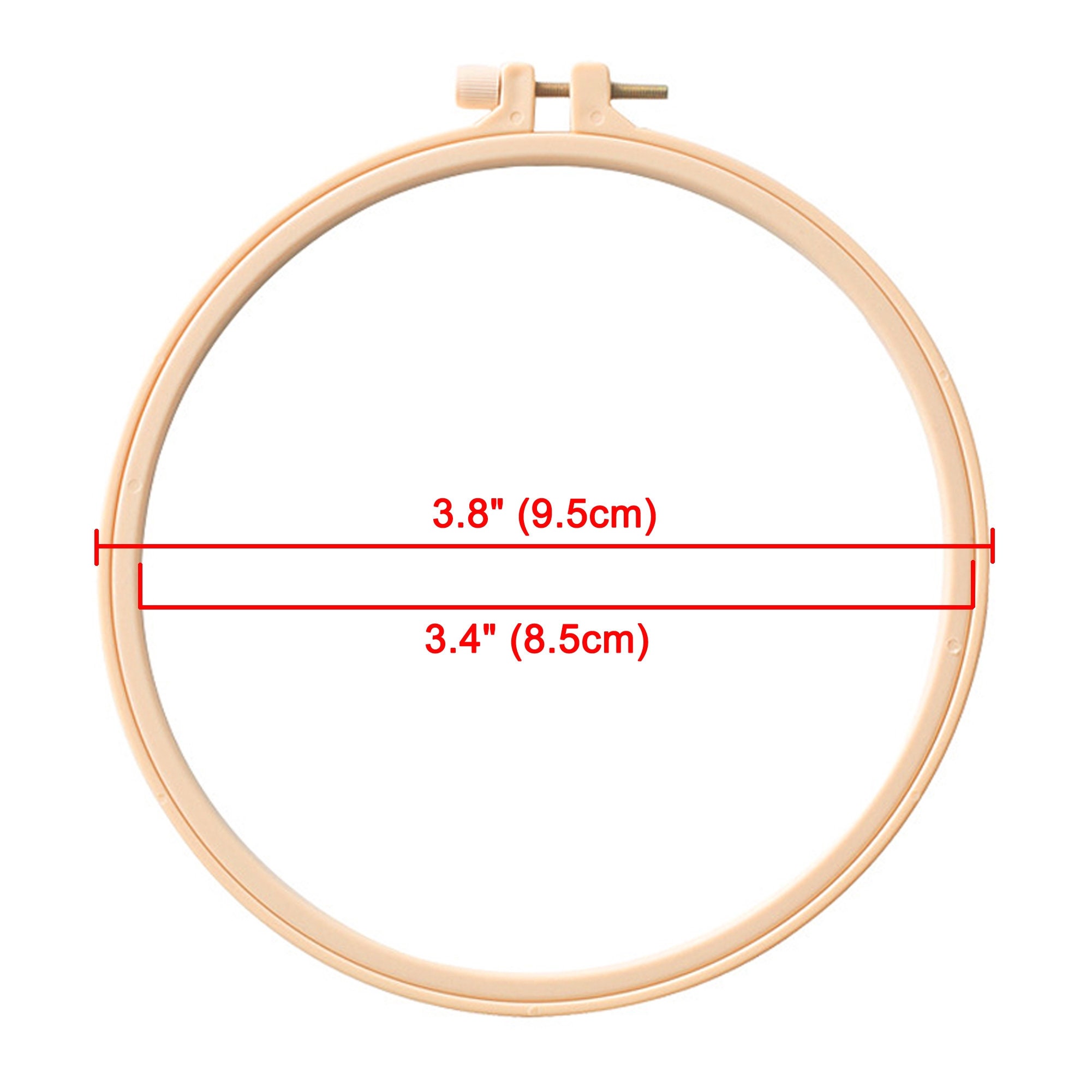 Mini Embroidery Hoops Adjustable Plastic Cross Stitch Hoop | Etsy