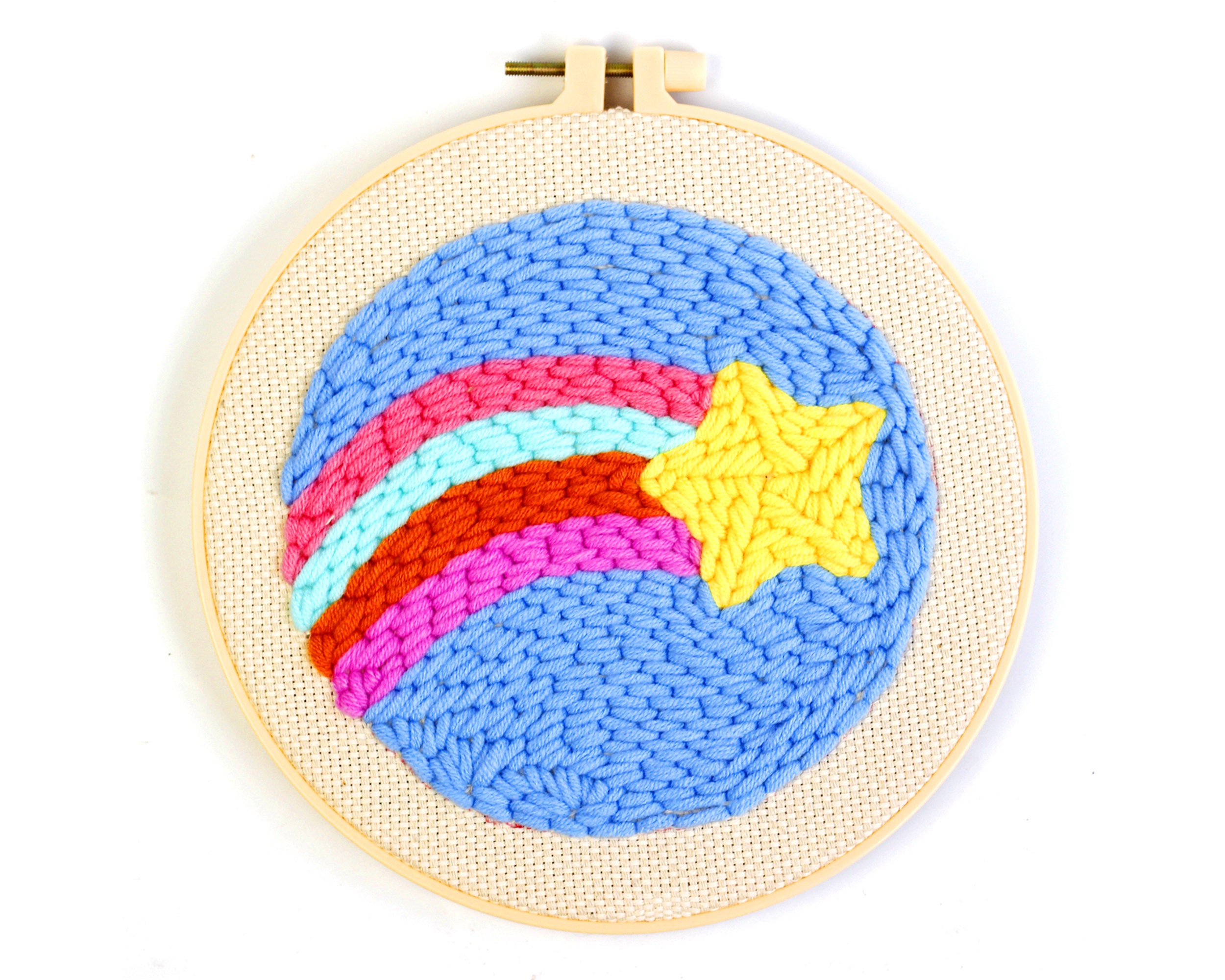 Meteor Punch Needle Kit Christmas Gift for Her Punch | Etsy