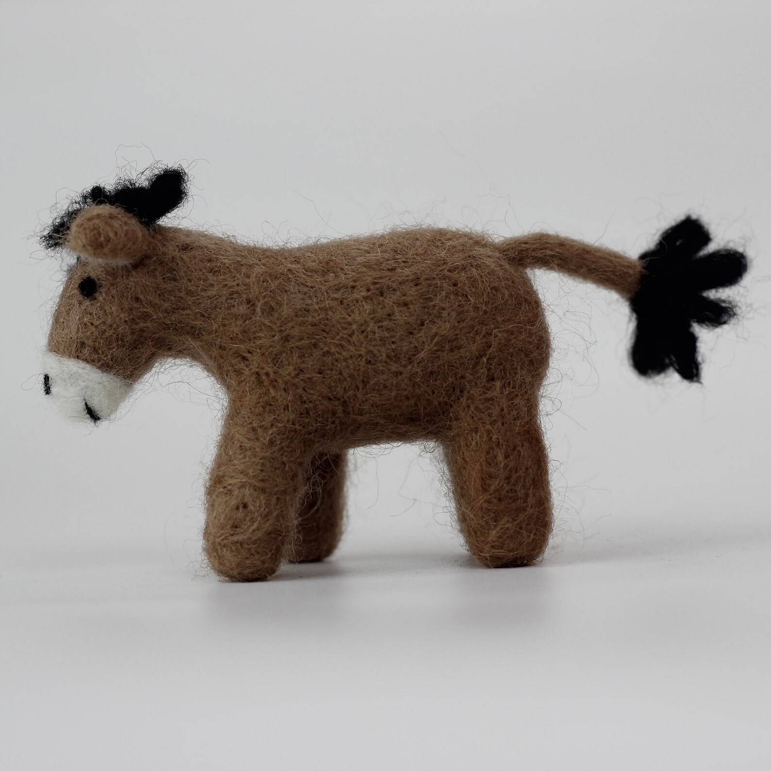 Donkey Needle Felting Kit Including Everything to Make - Etsy