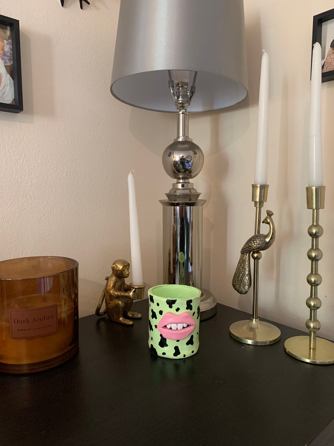 Quirky Lip Mouth Pot Home Decor - Etsy