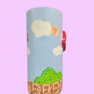 Super Mario Bros Pot // Decor // Lip Pot // Retro Game - Etsy