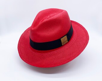 Authentic Panama Hat Blue. Handwoven 100% Toquilla - Etsy