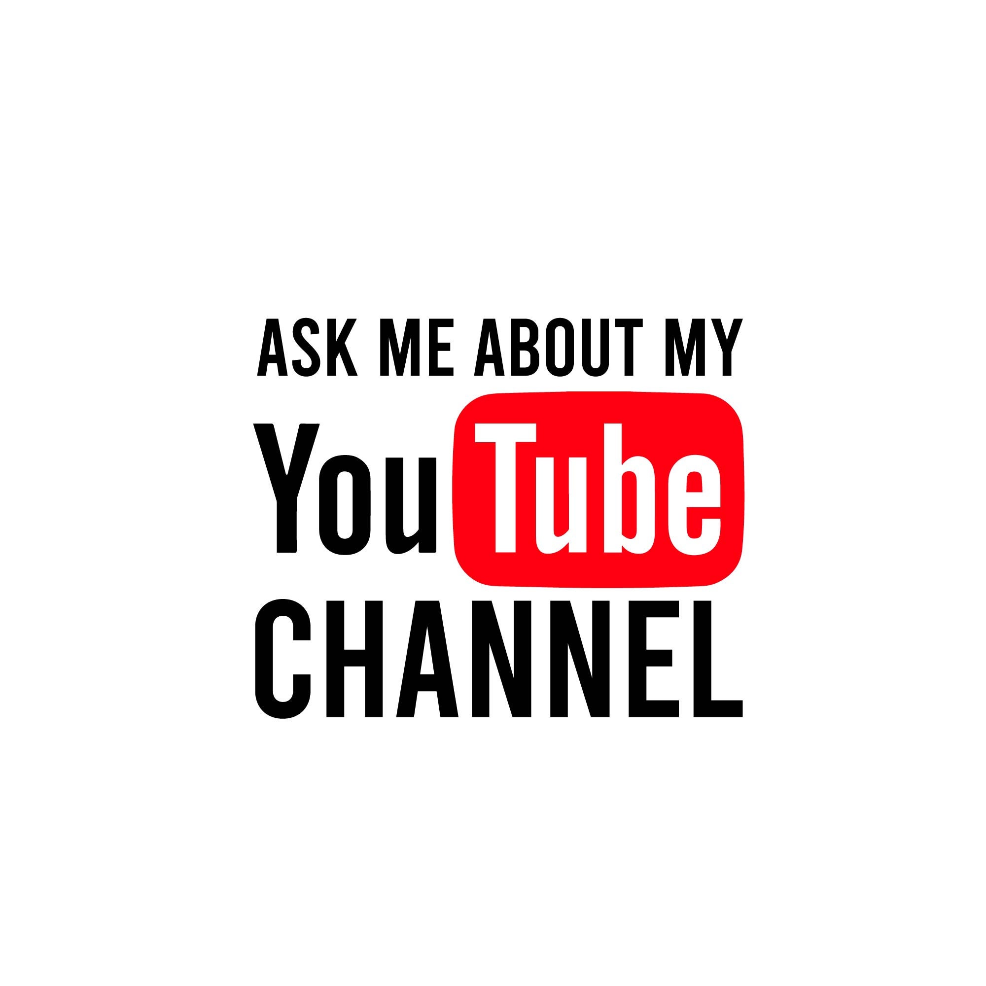 Youtube Channel SVG - Etsy
