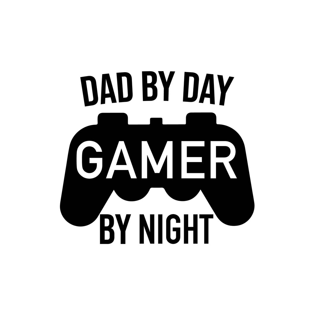 Gamer DAD SVG - Etsy