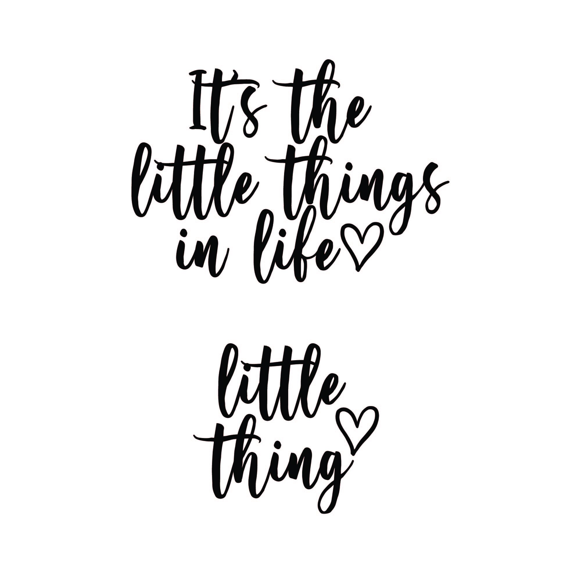 Little Things SVG - Etsy