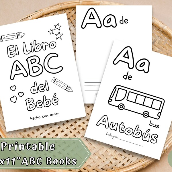 Spanish Alphabet - Etsy
