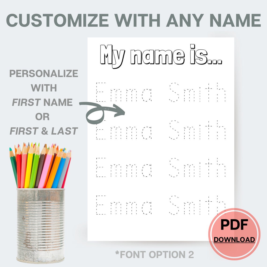 Custom Trace Your Name Practice Worksheet In Spanish Fun Etsy custom-trace-your-name-practice-worksheet-in-spanish-fun-etsy
