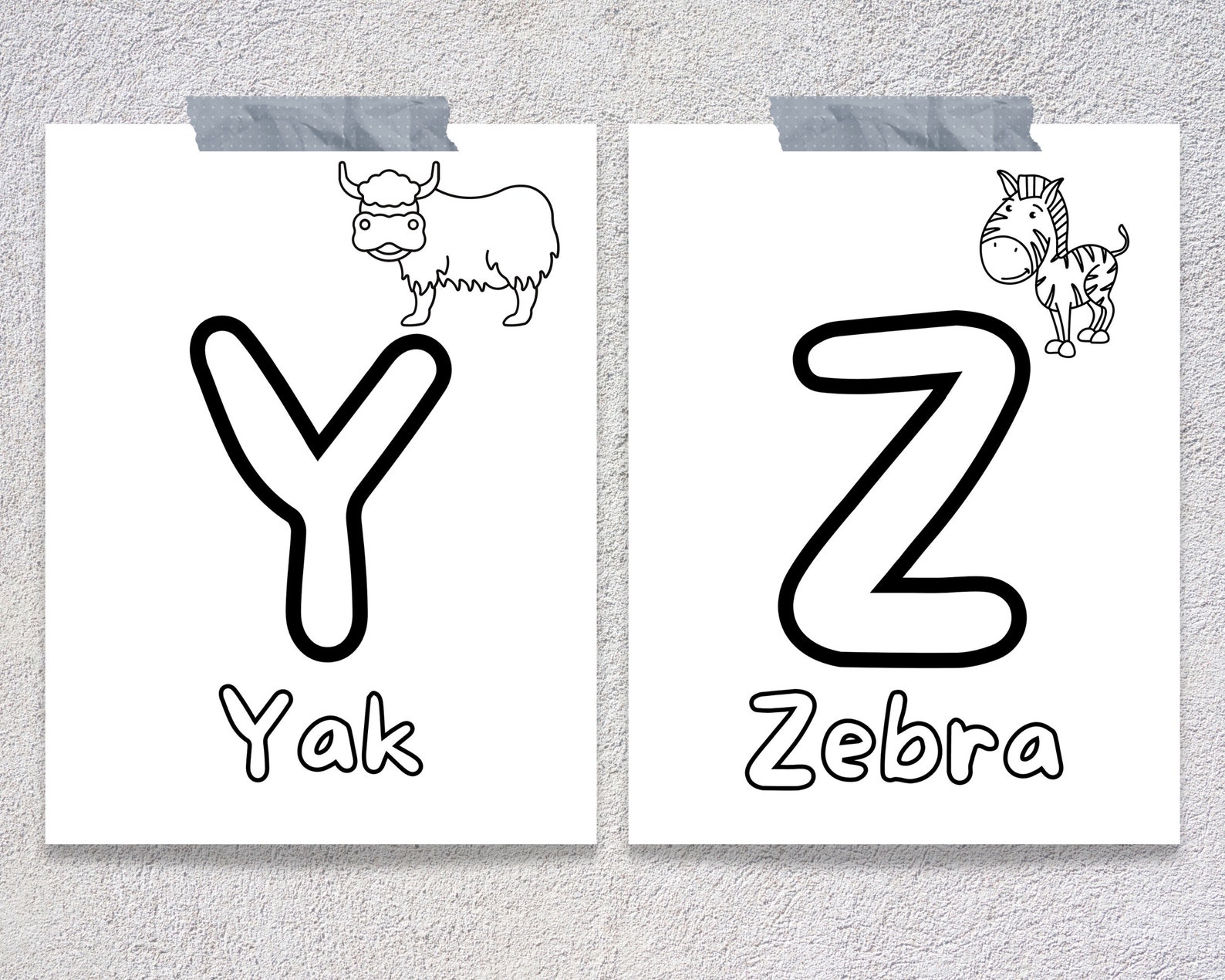 Baby Alphabet Book Baby First Abc Book Baby Shower Abc Book - Etsy