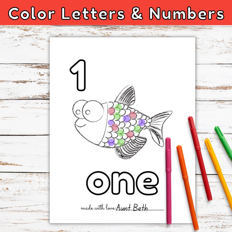 Babys First Abc 123 Book Baby Shower ABC Book Baby Alphabet - Etsy