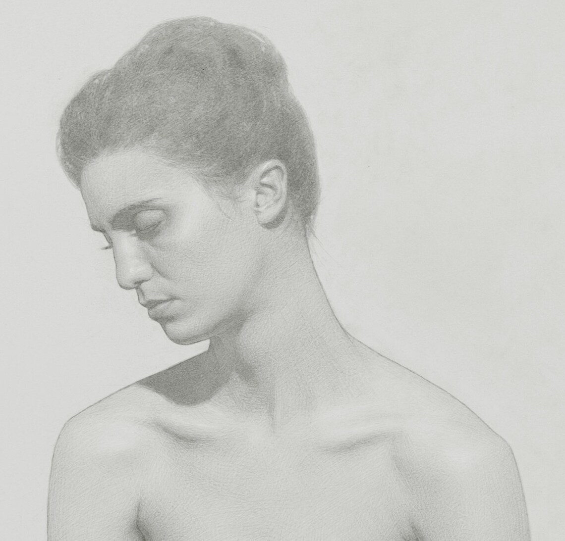 Figure Drawing 23 X 15 Inches Framed - Etsy