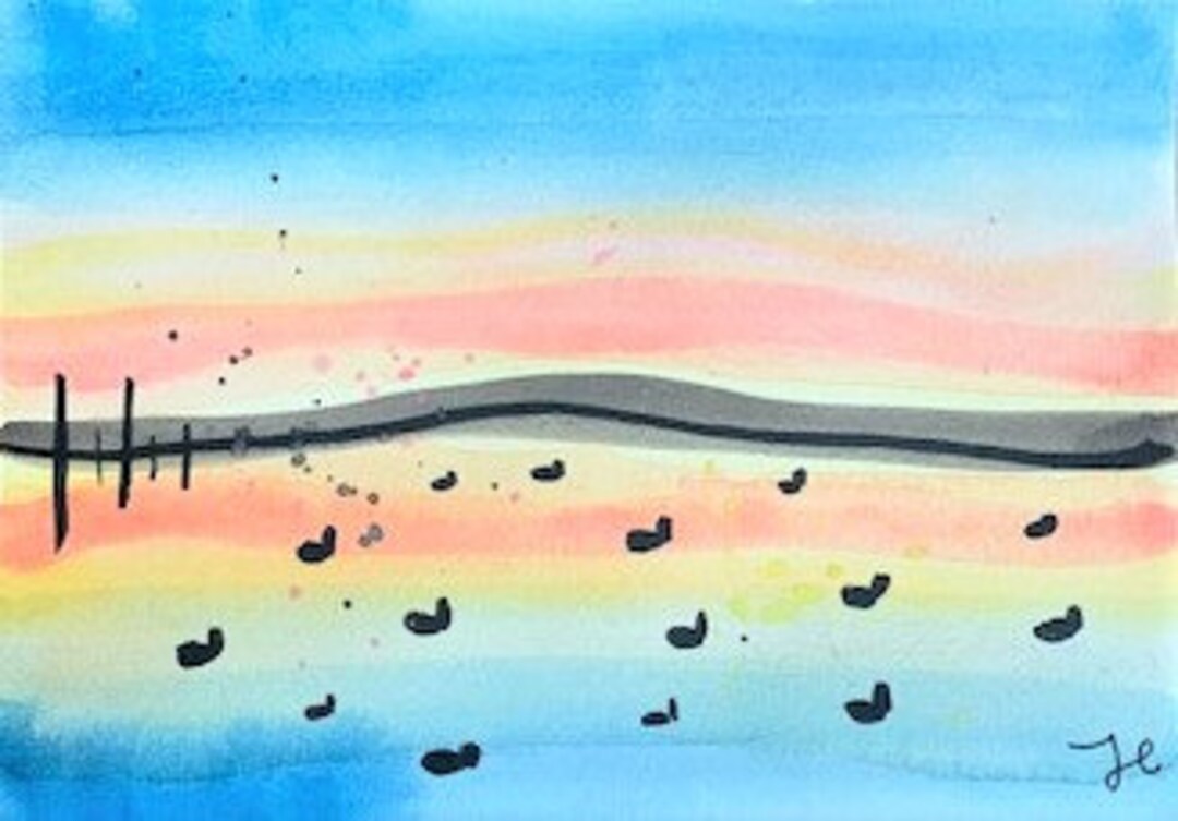 Delta Ducks Watercolor - Etsy