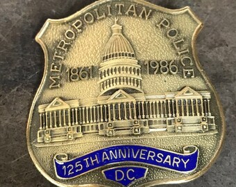 Dc Police Badge | Etsy