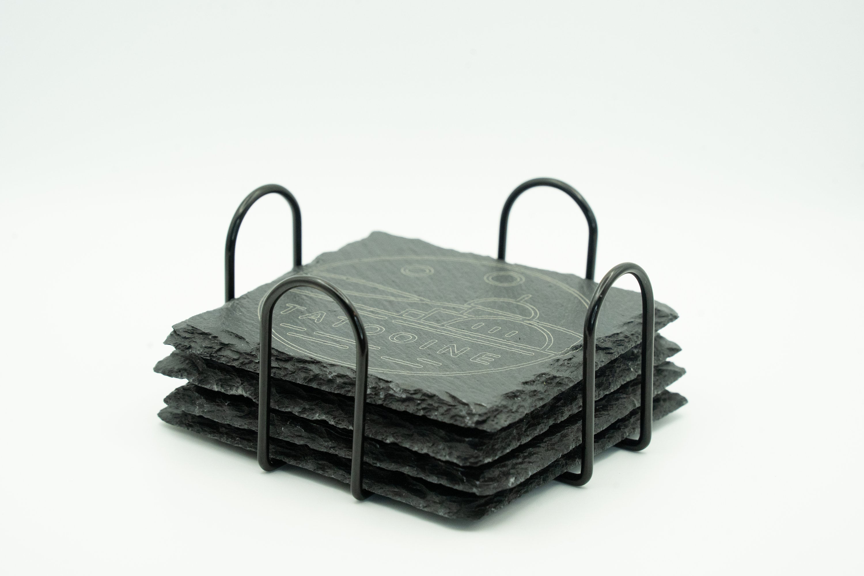 Haunted Mansion Inspired Slate Drink Coaster Set #1 - Etsy