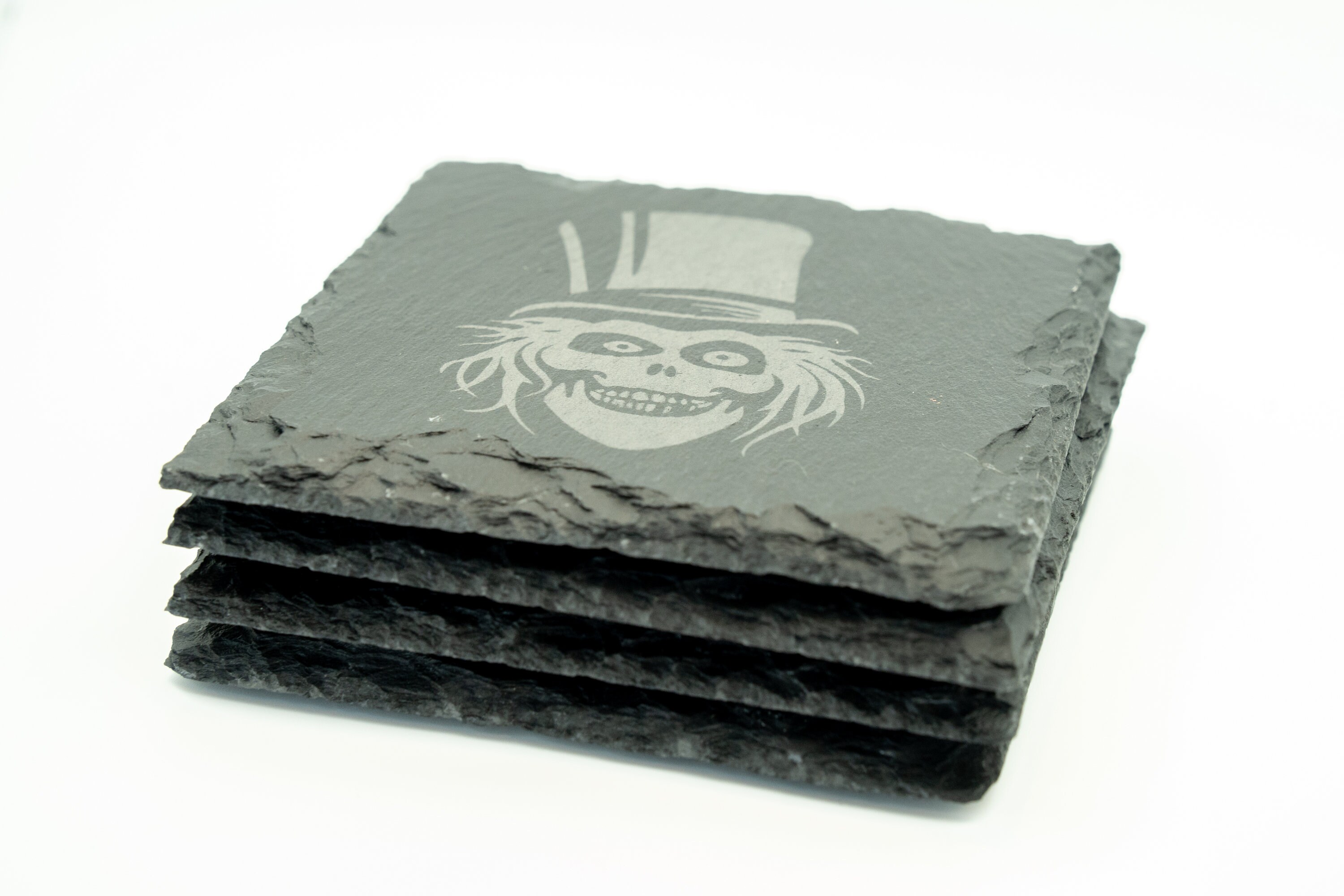 Haunted Mansion Inspired Slate Drink Coaster Set #1 - Etsy