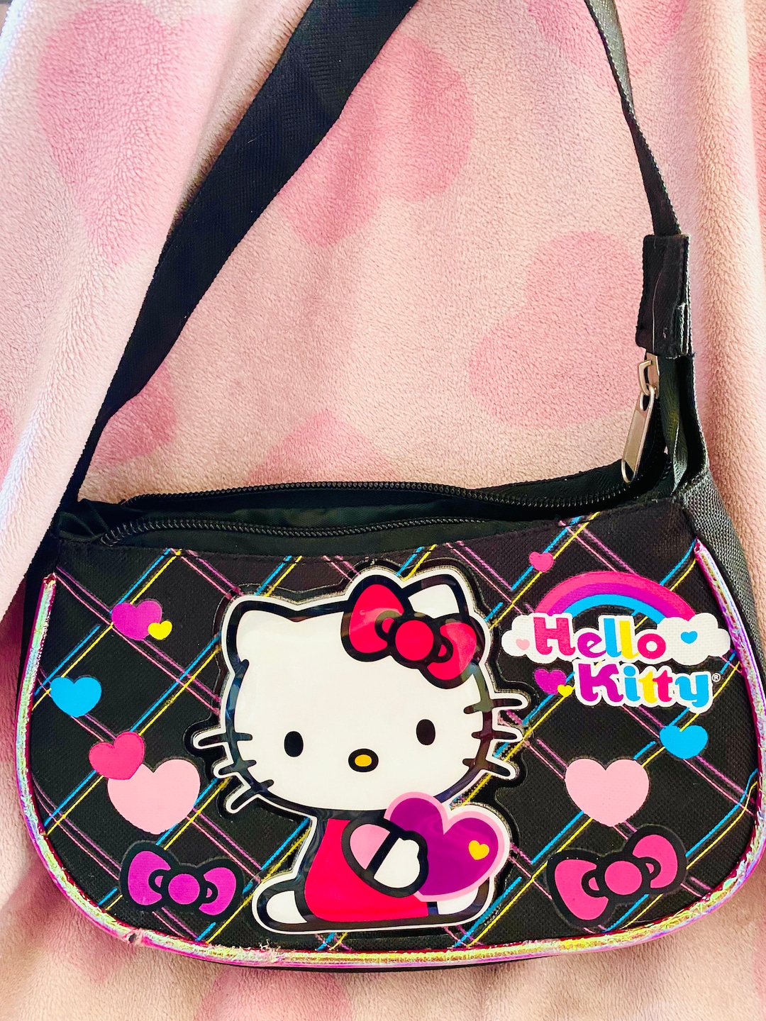 Black Hello Kitty Purse - Etsy