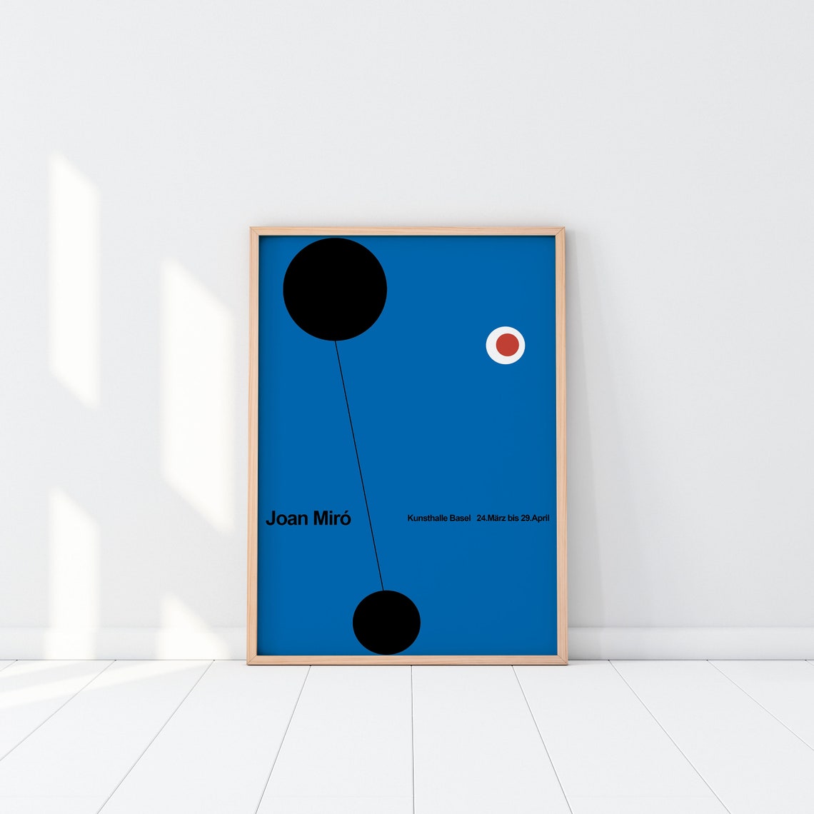 Joan Miro Poster, Miro Poster, Exhibition Poster, Wall Decor, Modern ...
