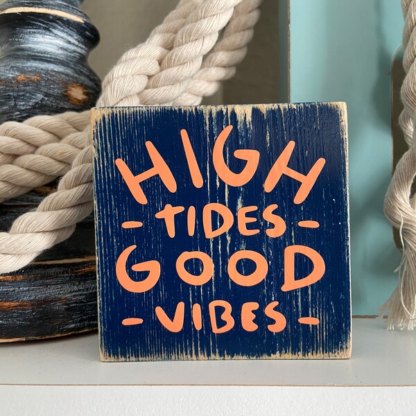 High Tide Sign - Etsy