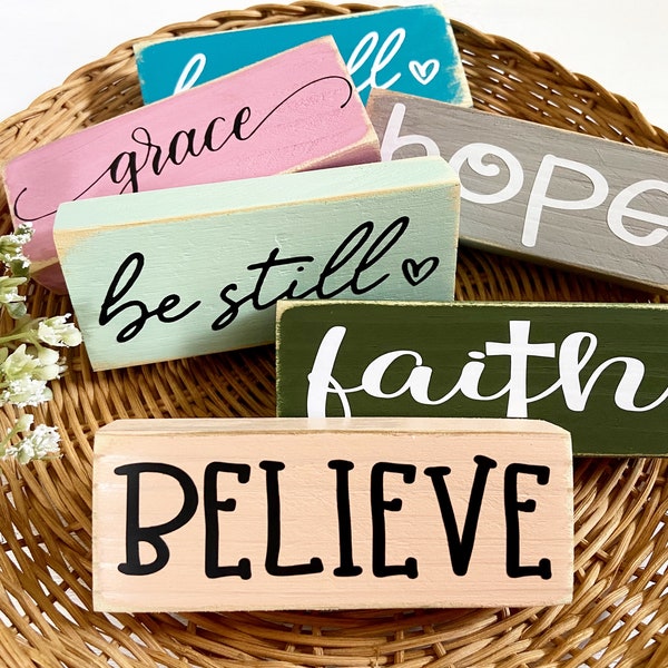 Christian Wood Signs - Etsy