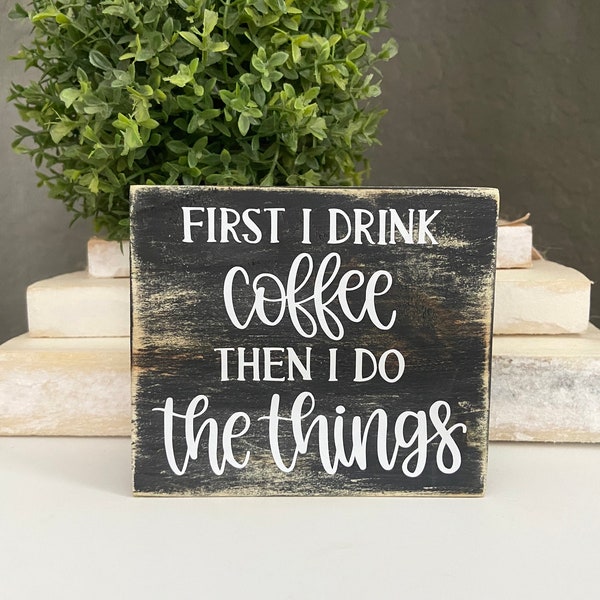 Funny Coffee Sign - Etsy