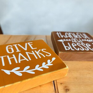 Fall Wood Block Signs, Fall Shelf Sitters, Fall Decor - Etsy