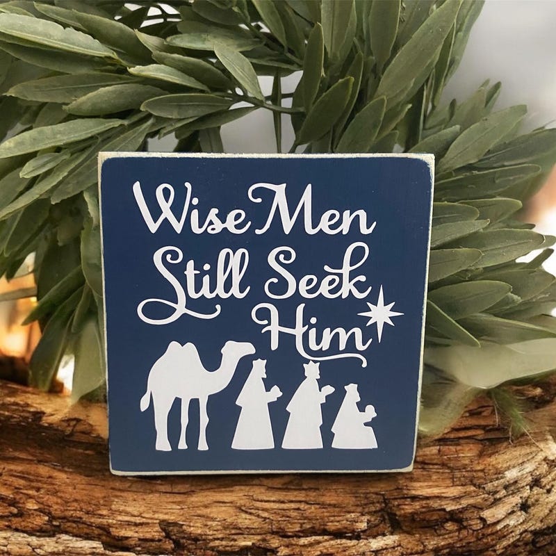 Wise Men Still Seek - Etsy