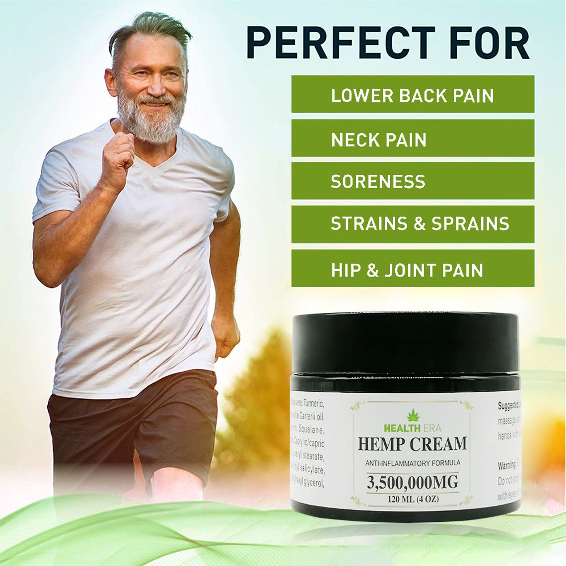 Health Era Hemp Massage Cream for Pain Relief - Etsy