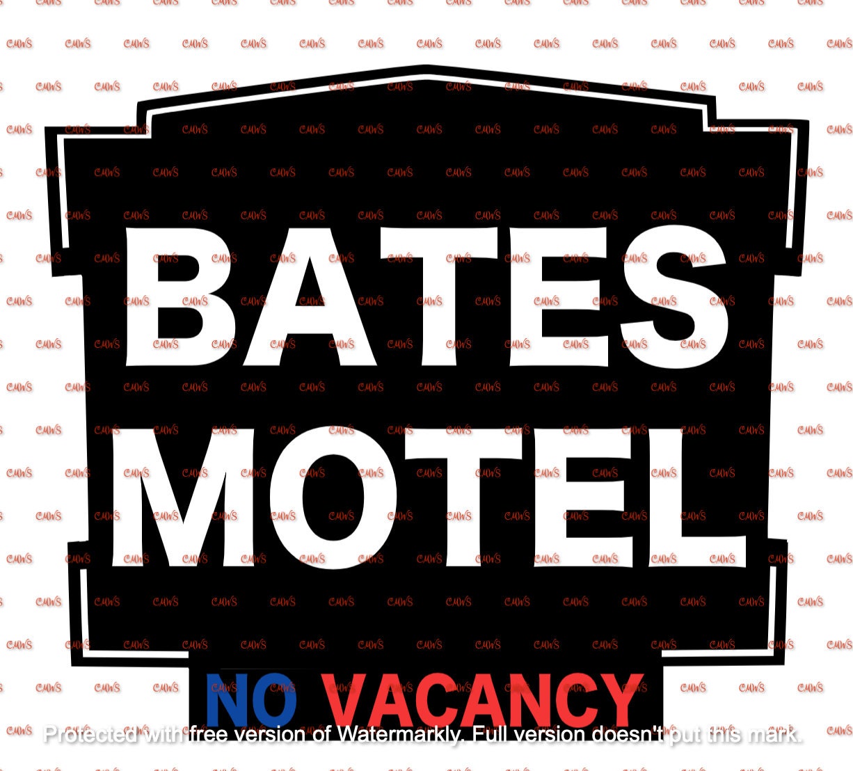 Bates Motel Sign SVG PNG JPG | Etsy Australia