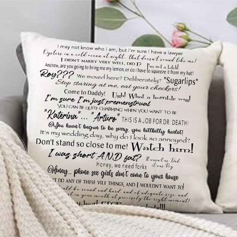 Quote Pillow - Etsy