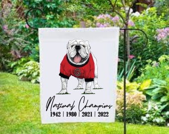 Georgia Bulldogs House Flag - Etsy
