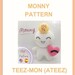 ATEEZ WINKLEMON Teez-mon Plushie FREEBIE, Seonghwa Fanart, Kpop Merch ...