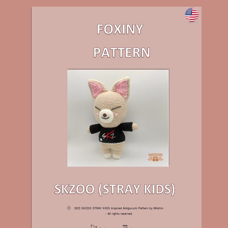Skzoo Plush Foxiny - Etsy
