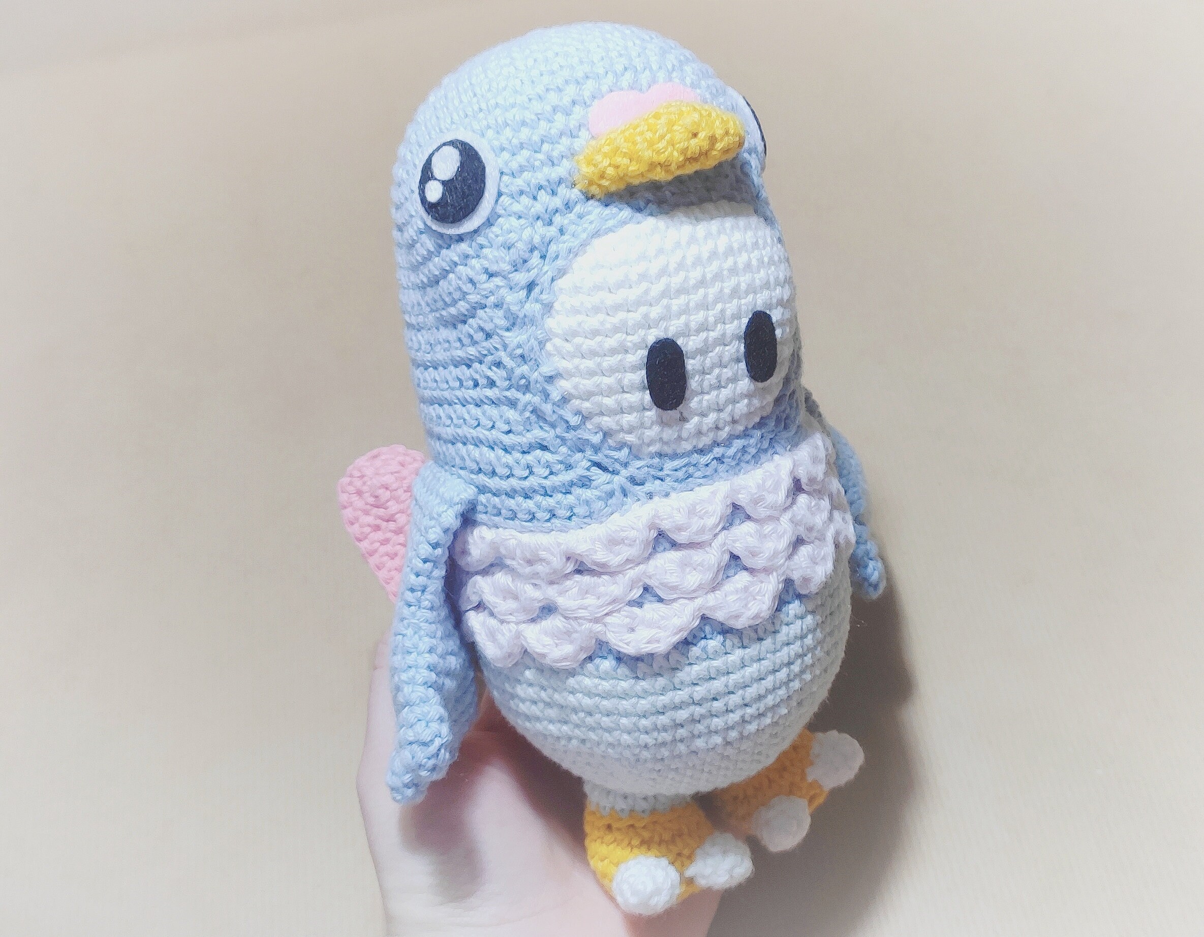 Fall Guys Pigeon Amigurumi Crochet Pattern Archivo PDF - Etsy España