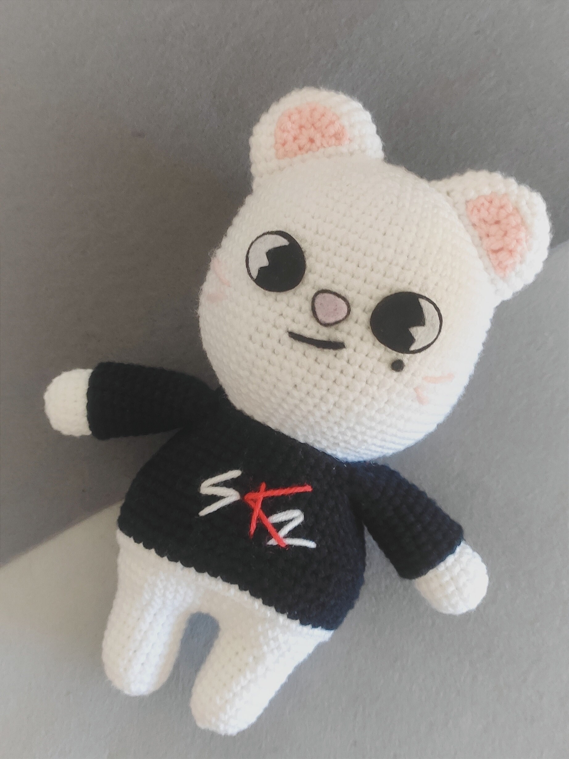 SKZOO JINIRET Stray Kids Plushie FREEBIE Hyunjin Fanart - Etsy Australia