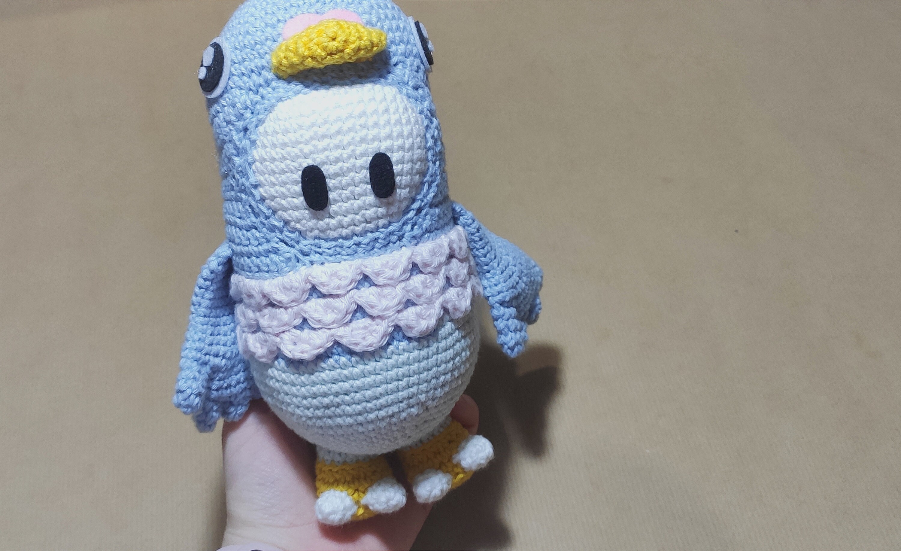 Fall Guys Pigeon Amigurumi Crochet Pattern Archivo PDF - Etsy España