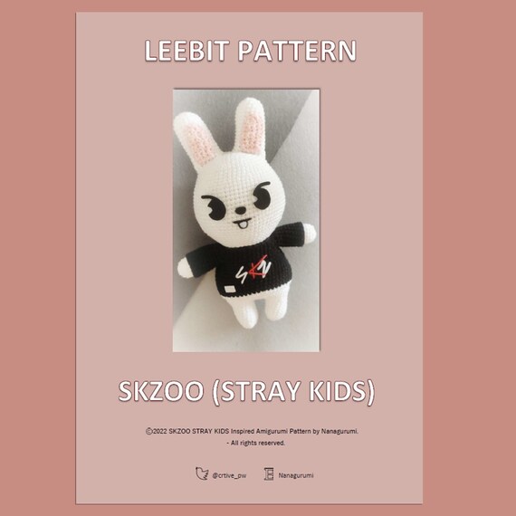 LEEBIT SKZOO Amigurumi Crochet Pattern Archivo PDF Español - Etsy
