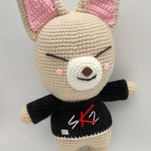 SKZOO FOXINY Stray Kids Plushie + FREEBIE, Jeongin Fanart, Kpop Merch ...