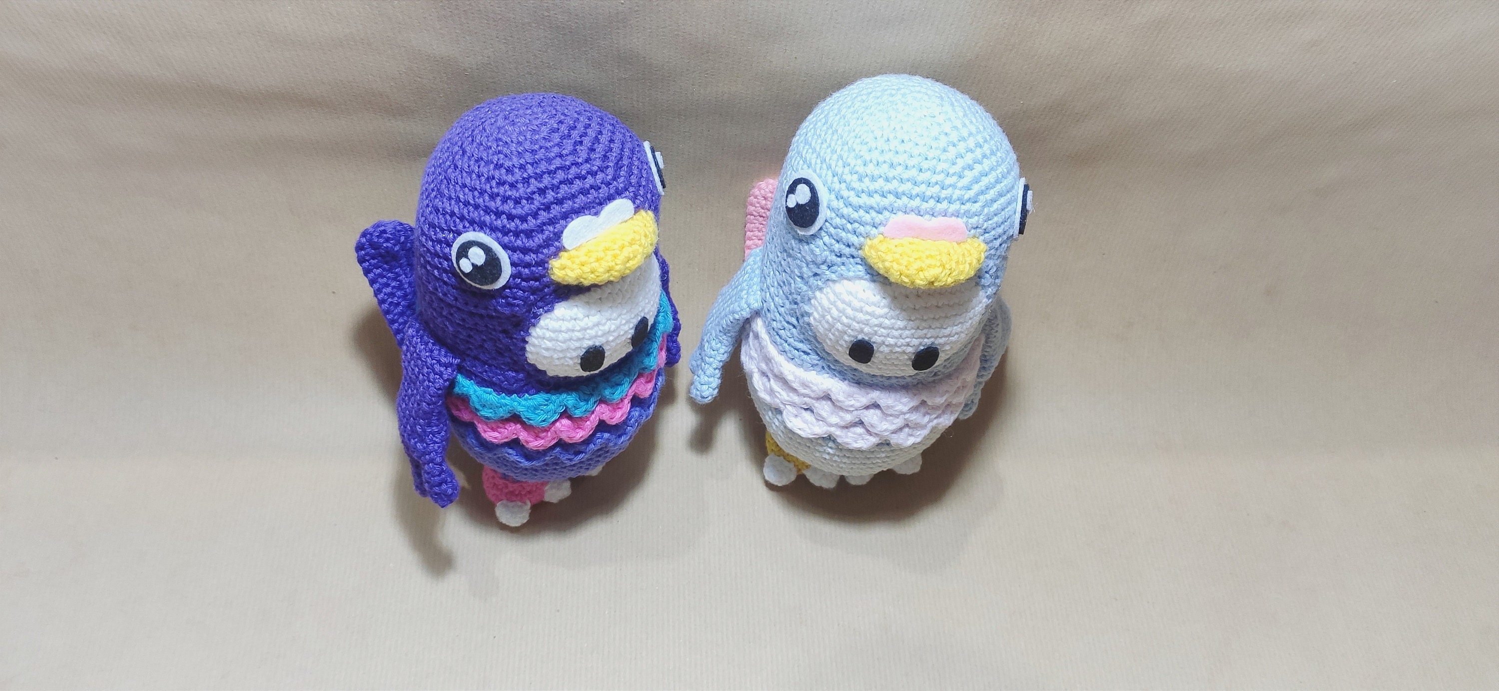 Fall Guys Pigeon Amigurumi Crochet Pattern Archivo PDF - Etsy España